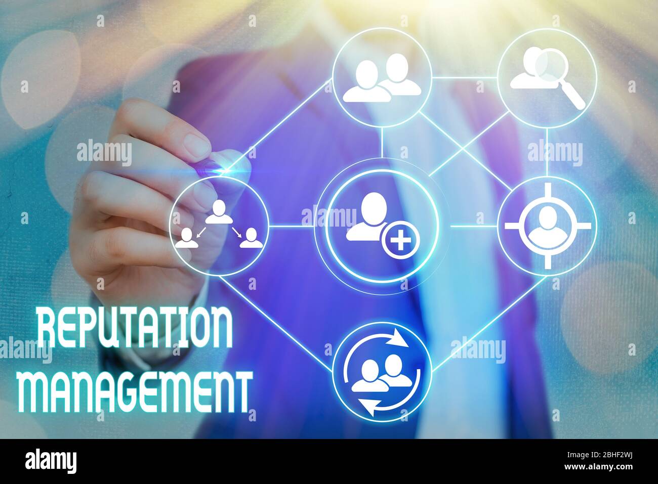 Word writing text Reputation Management. Business photo showcasing ...