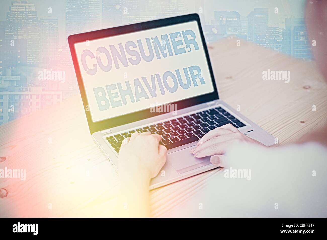 Handwriting text writing Consumer Behaviour. Conceptual photo Decisions ...