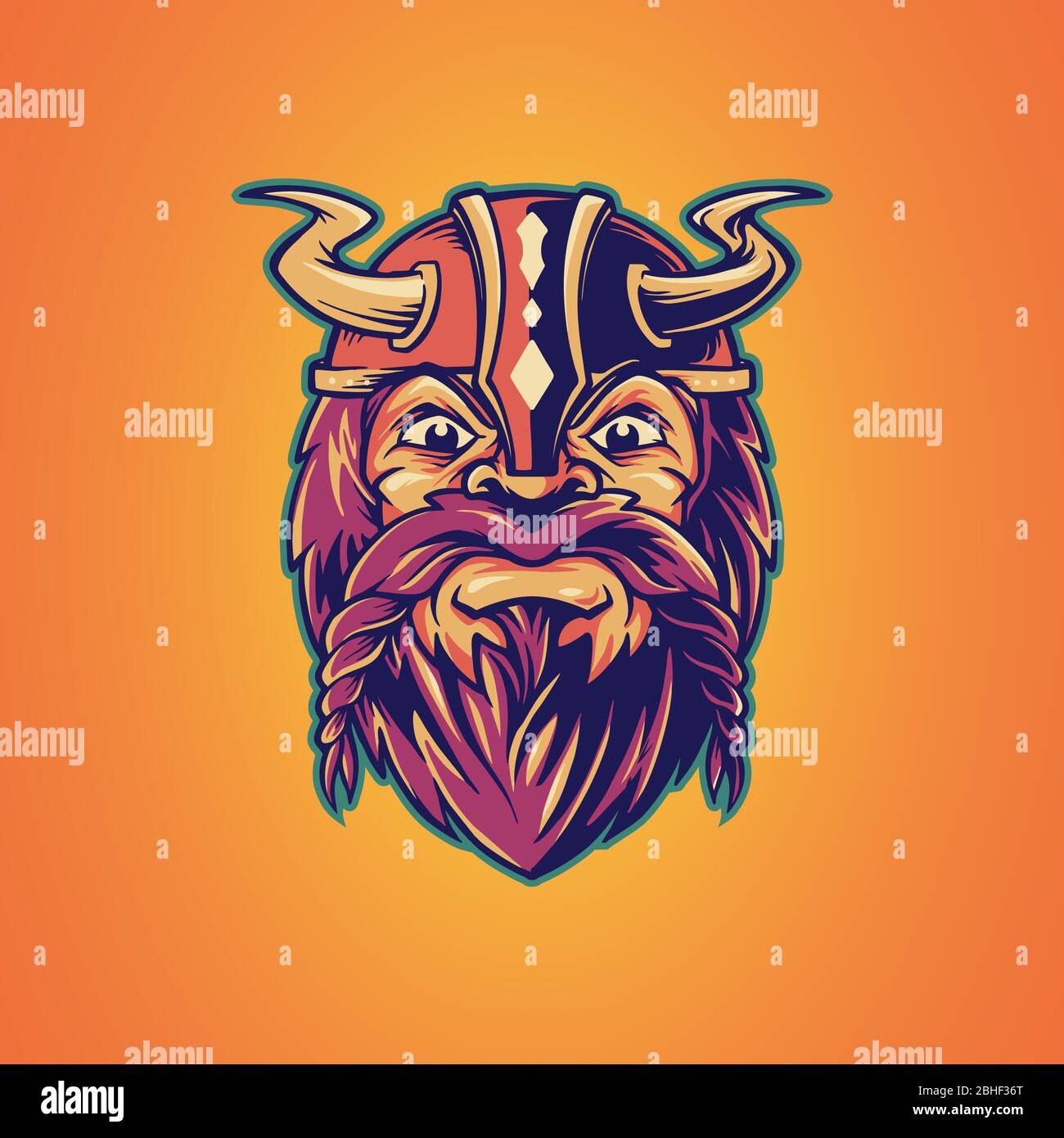 Viking Beard Icon