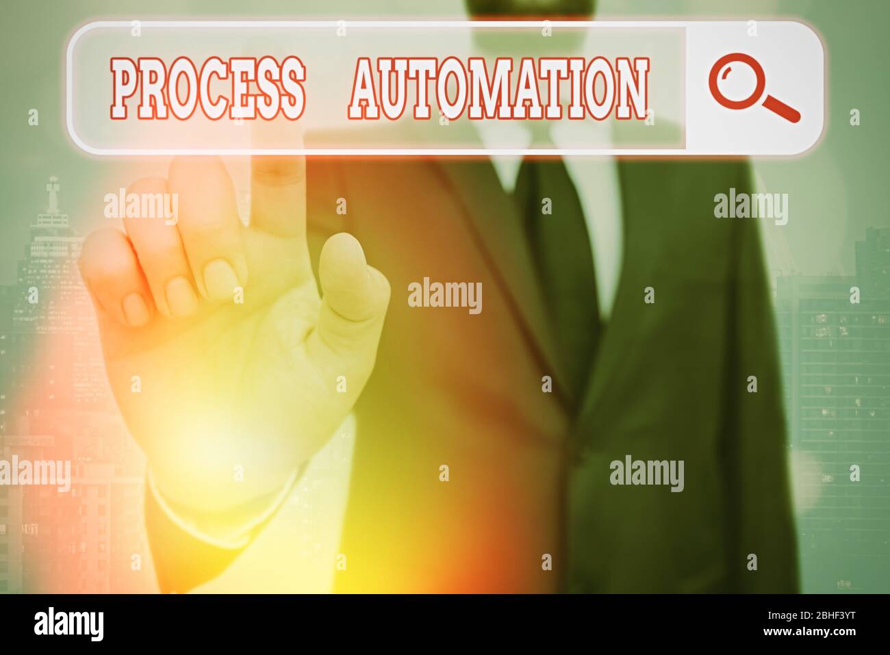 Writing note showing Process Automation. Business concept for ...