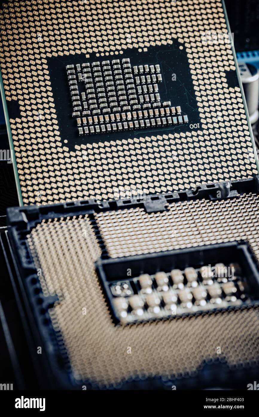 CPU - Computer processor unit - Macro details Stock Photo - Alamy CPU - Computer processor unit - Macro details Stock Photo - Alamy