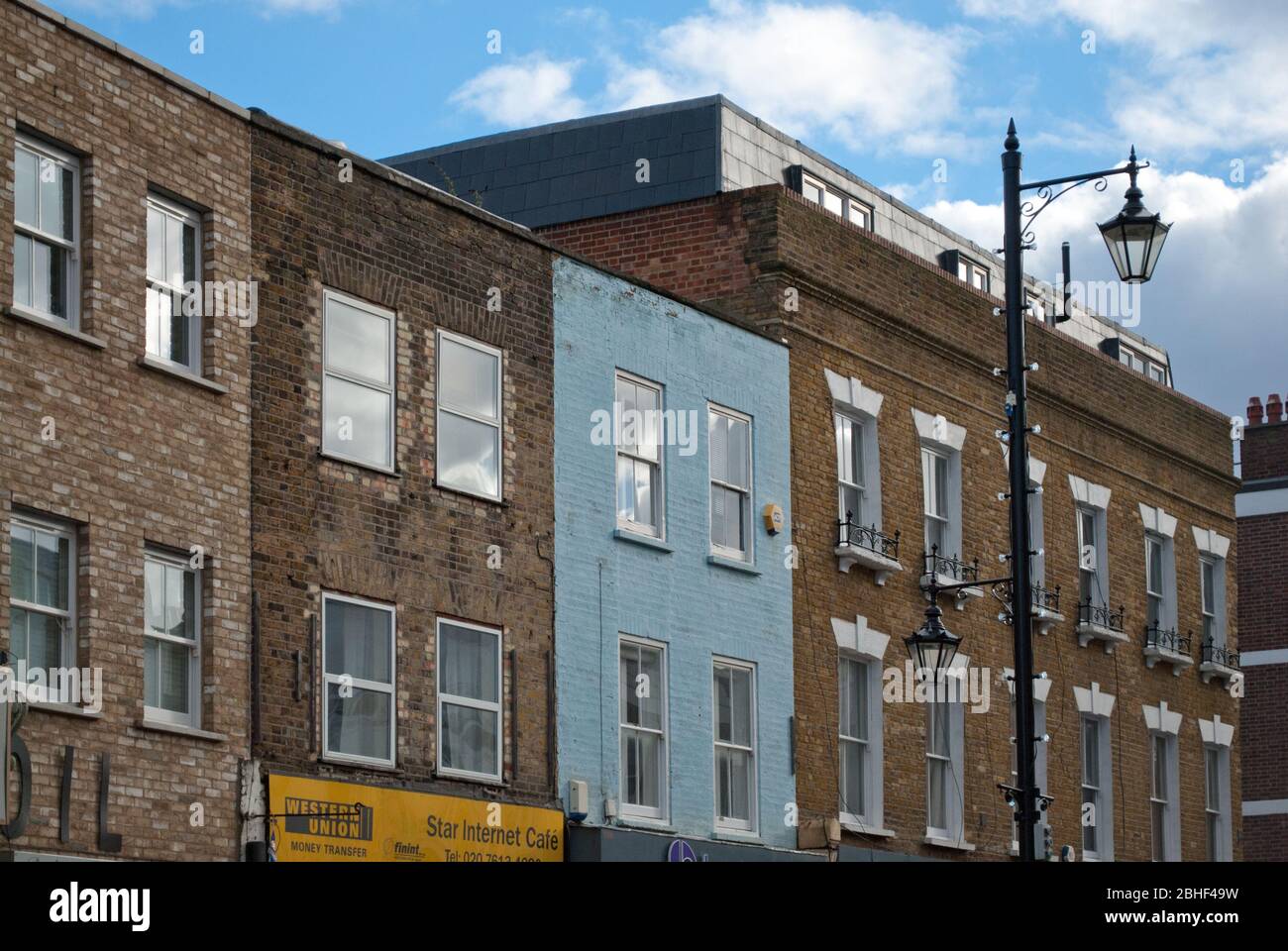 Houses in London Borough of Hackney, EC2 Stock Photo - Alamy