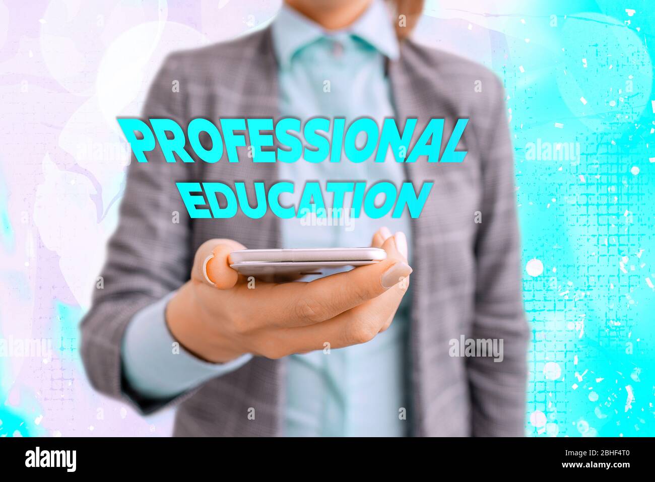Conceptual hand writing showing Professional Education. Concept meaning ...