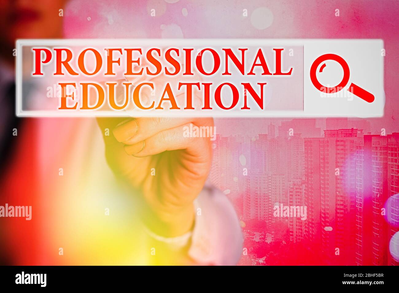 Word writing text Professional Education. Business photo showcasing ...