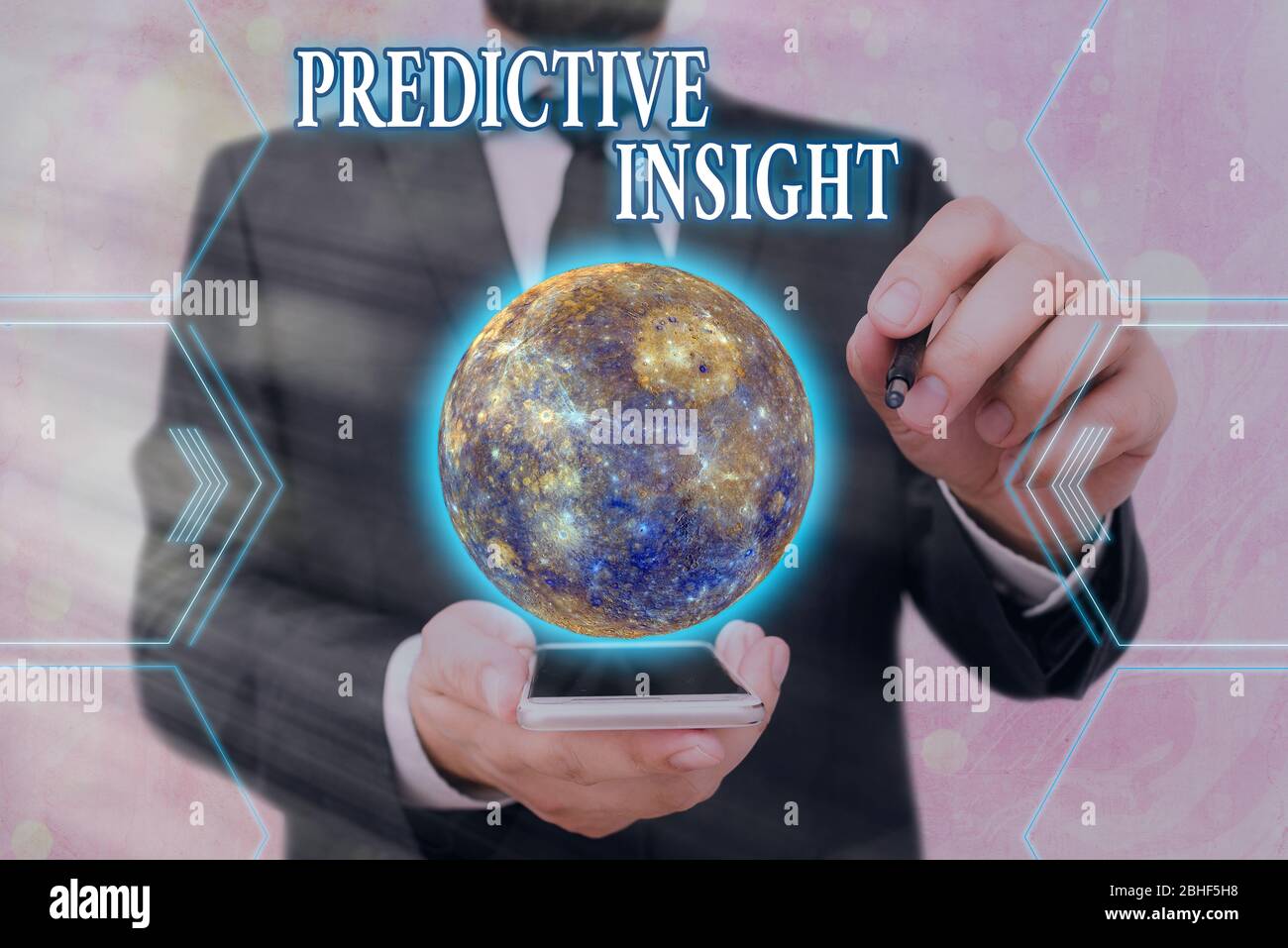 Handwriting text writing Predictive Insight. Conceptual photo Proactive ...