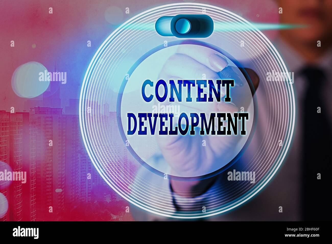 Conceptual hand writing showing Content Development. Concept meaning ...