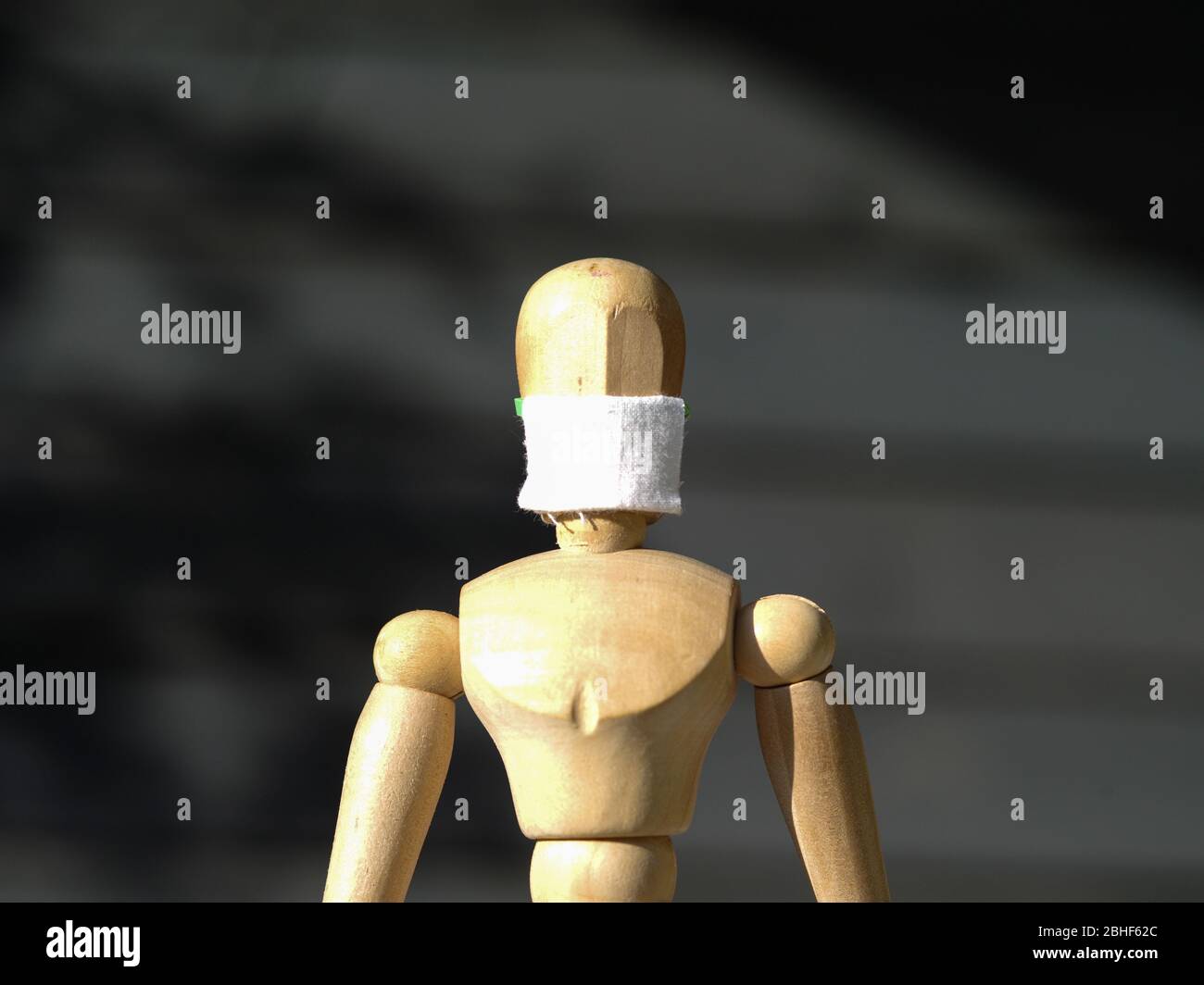 model citizen - artists mannequin with face mask corona virus Covid19 ...