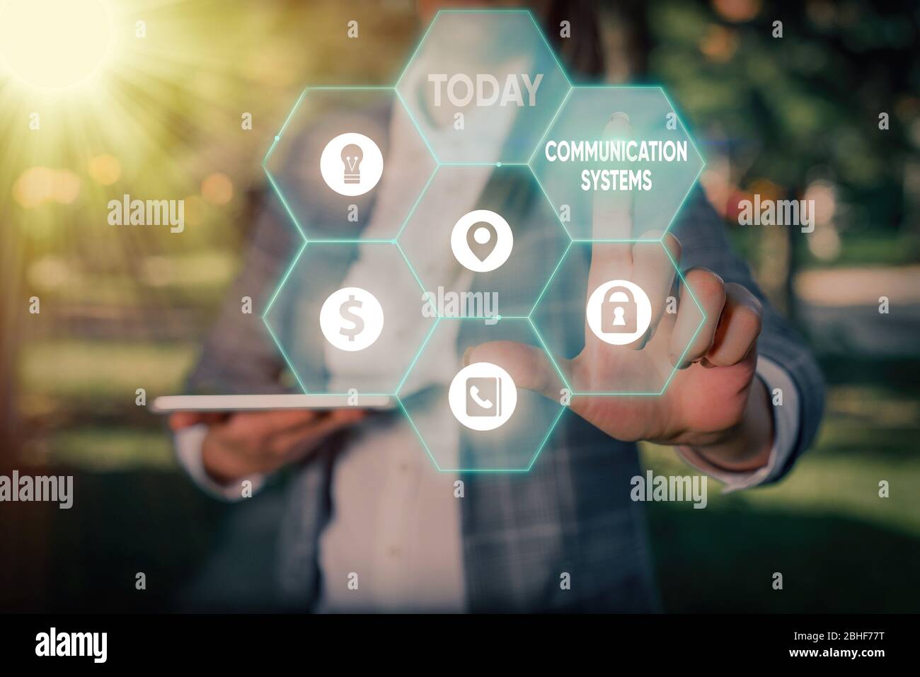 Handwriting text Communication Systems. Conceptual photo Flow of ...