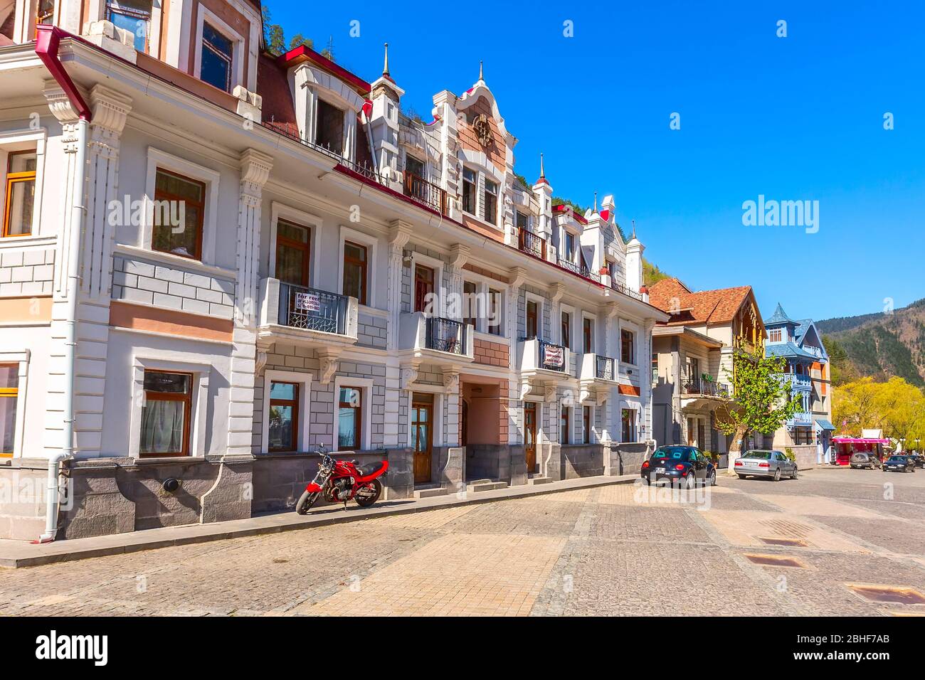 Nice house in the spa resort hi-res stock photography and images - Alamy