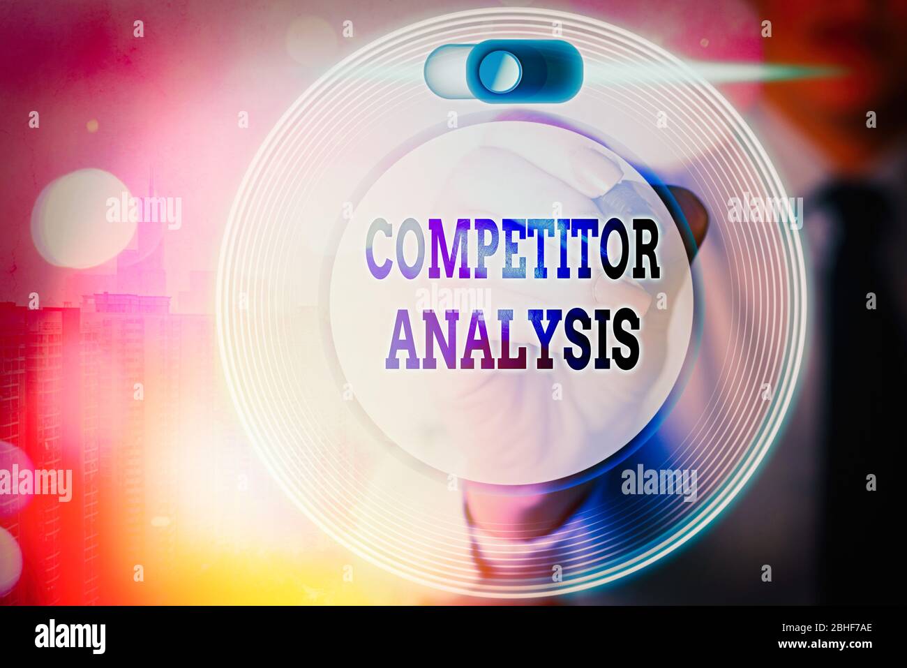 Conceptual hand writing showing Competitor Analysis. Concept meaning ...