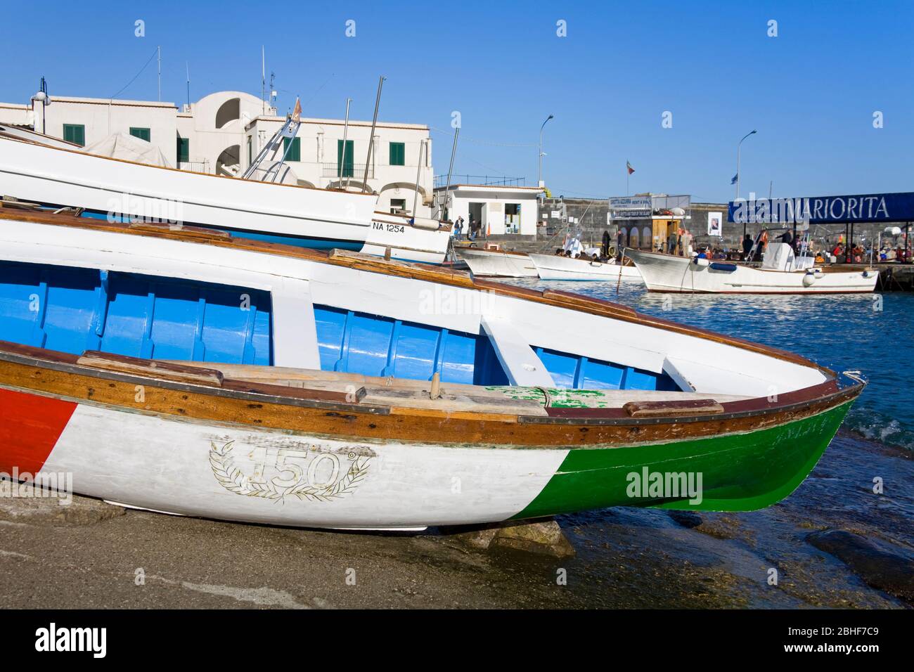 Capri flag hi-res stock photography and images - Alamy