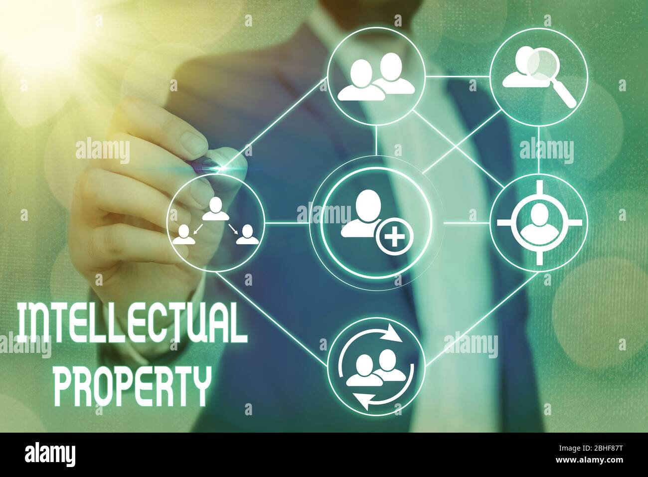 Word writing text Intellectual Property. Business photo showcasing ...