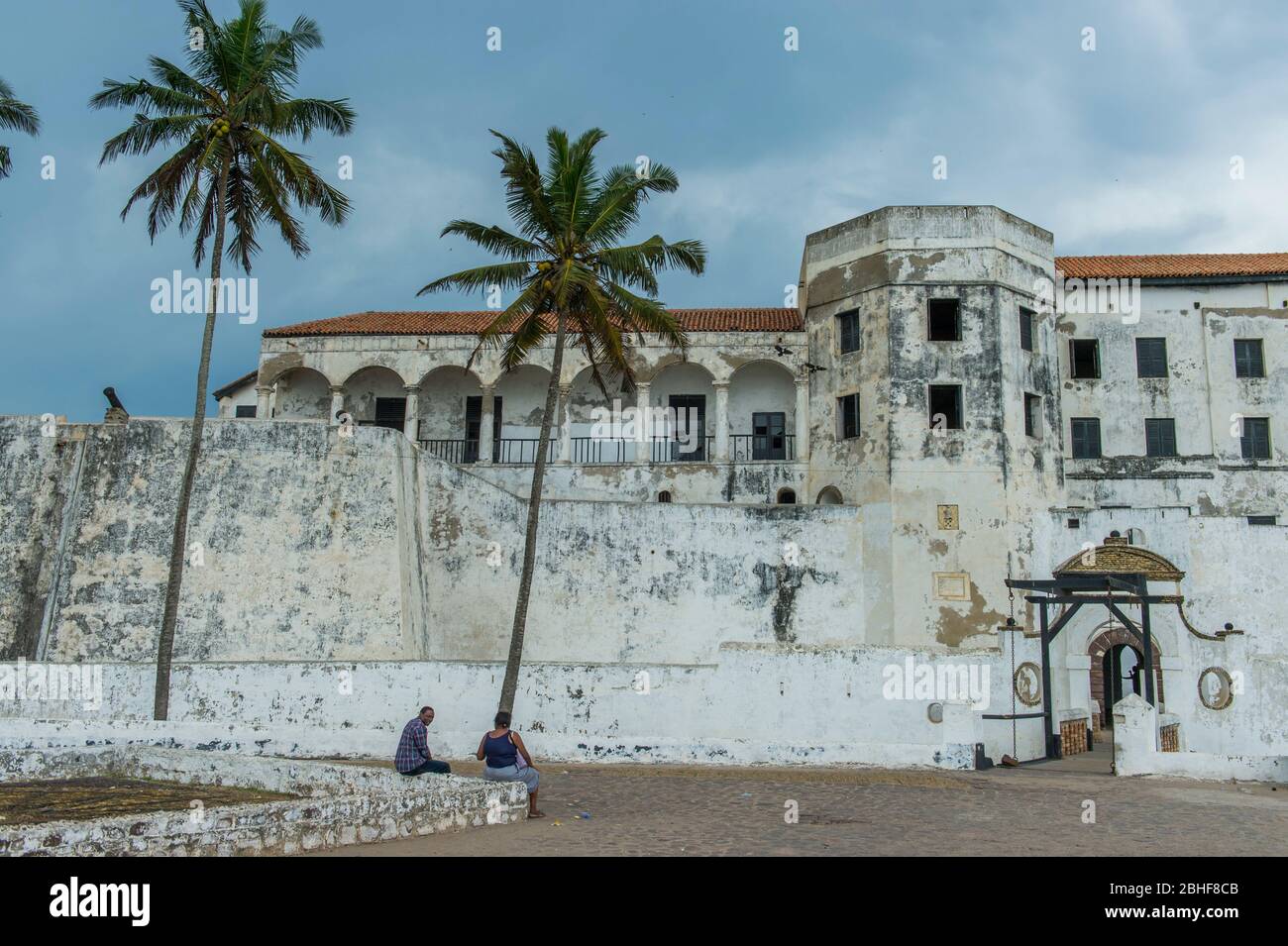 Elmina Castle (UNESCO World Heritage Site) was erected by Portugal in ...