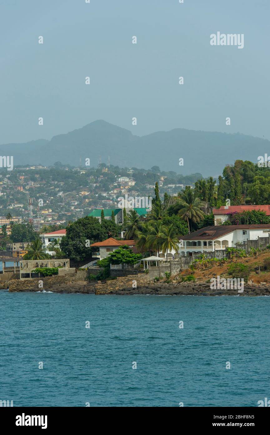 Sierra leone freetown city view hi-res stock photography and images - Alamy
