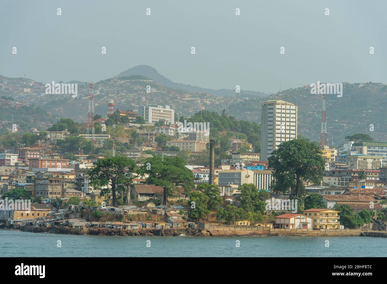 Sierra leone freetown city view hi-res stock photography and images - Alamy