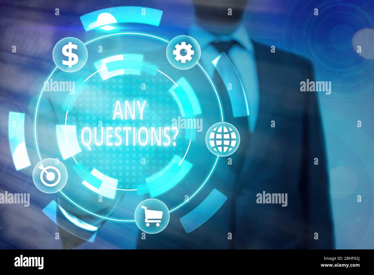 Conceptual hand writing showing Any Questions Question. Concept meaning ...