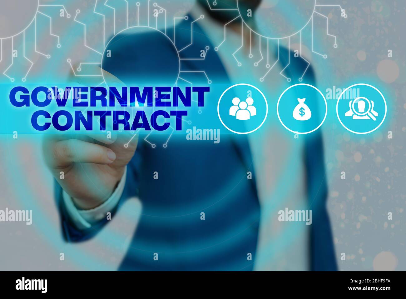 Handwriting text Government Contract. Conceptual photo Agreement ...