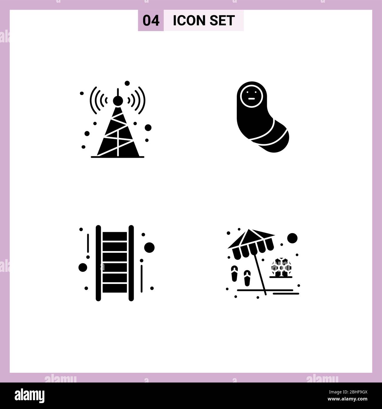 Tower stair Stock Vector Images - Alamy