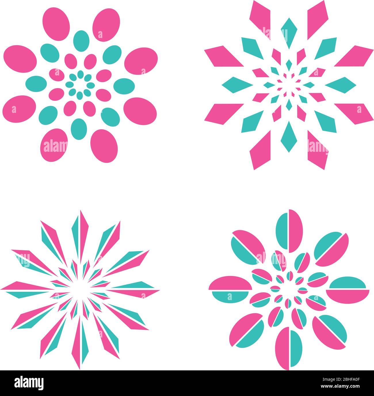 Set design symbol for decoration, interior, boutique, spa, cosmetic ...