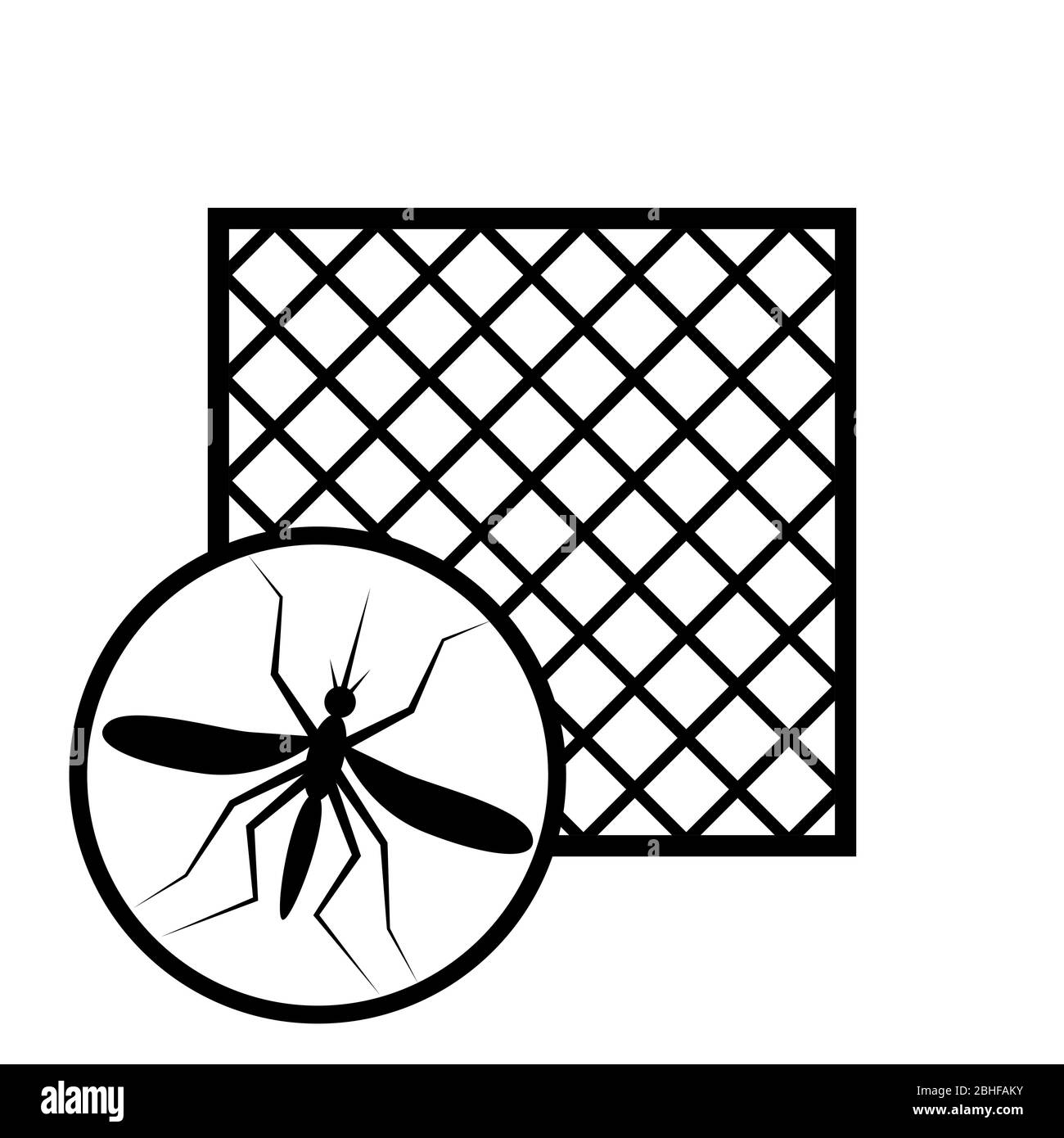 Mosquito netting netting Stock Vector Images - Alamy