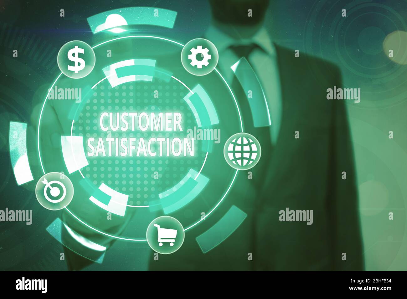 Conceptual hand writing showing Customer Satisfaction. Concept meaning ...