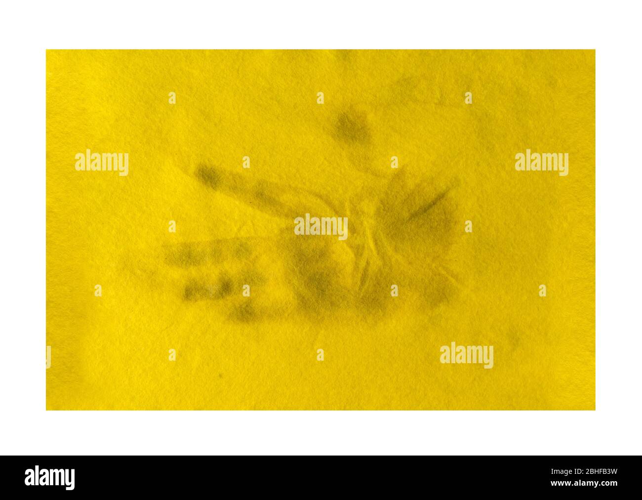 Dusty handprint Cut Out Stock Images & Pictures - Alamy