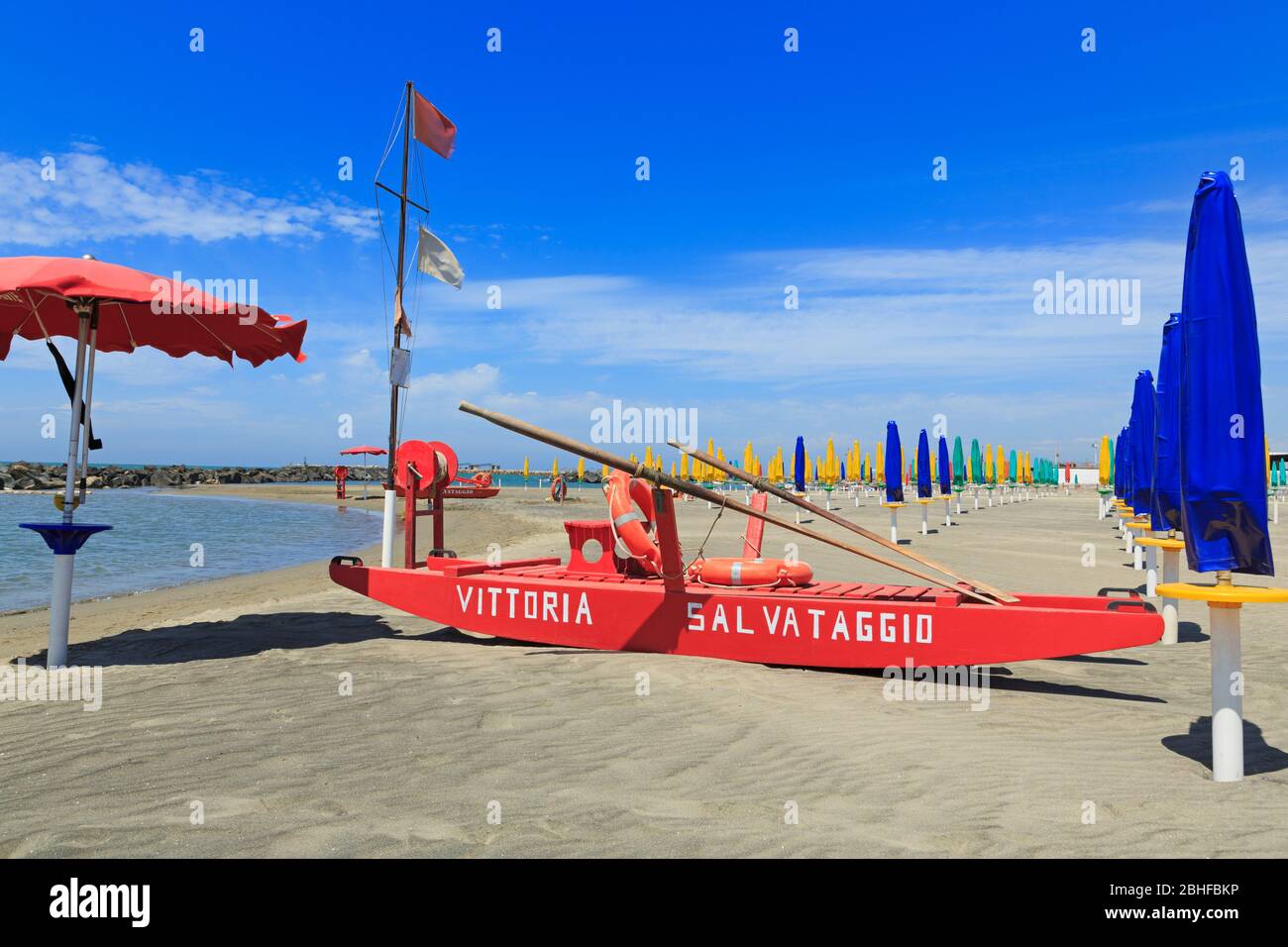 Fiumicino beach hi-res stock photography and images - Alamy