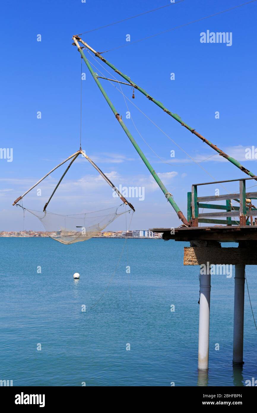 Fishing hut, Fiumicino Town, Rome, Italy, Europe Stock Photo - Alamy