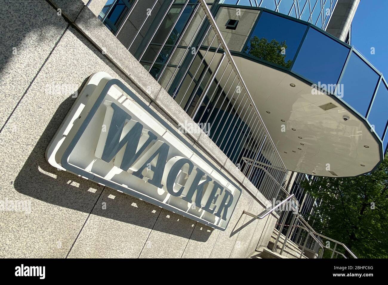 Munich, Deutschland. 22nd Apr, 2020. WACKER Chemie AG. Wacker Chemie AG ...