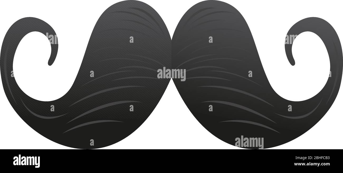 Isolated mustache icon Stock Vector Image & Art - Alamy