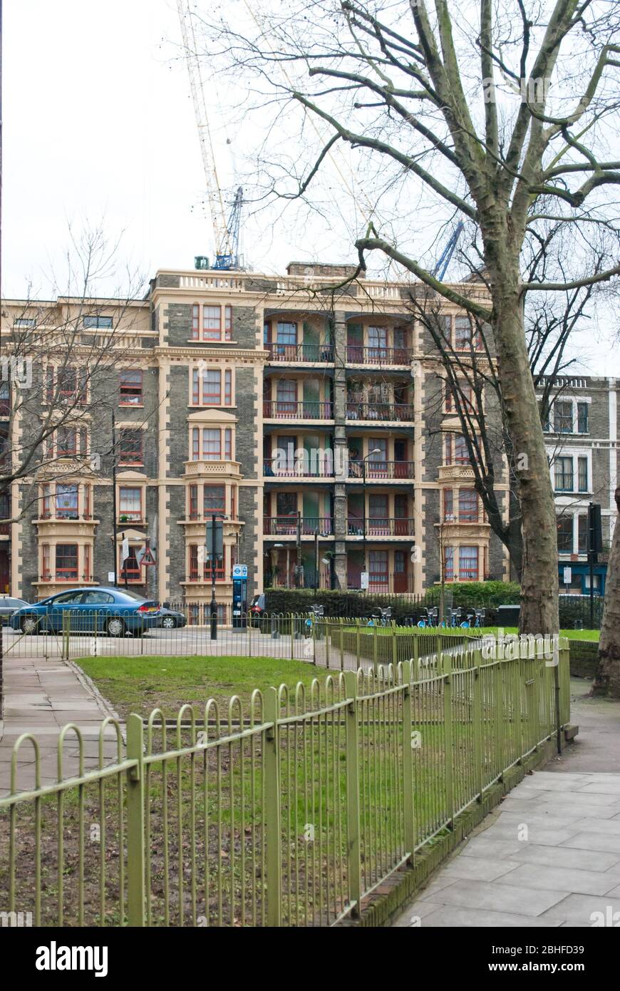 Block of Flats in Haggerston Hackney, London Stock Photo - Alamy
