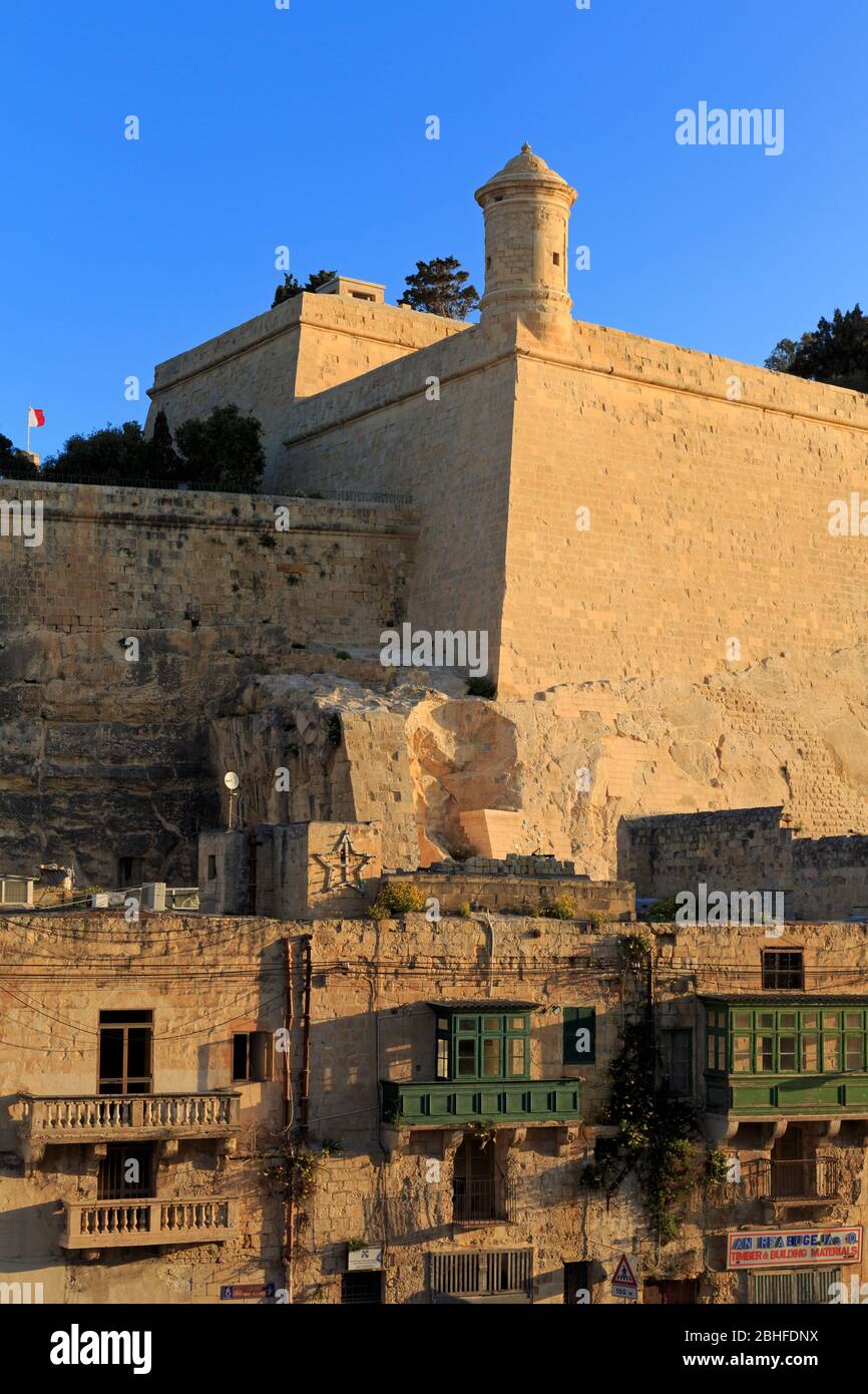 Fortifications Of Valletta High Resolution Stock Photography and Images ...