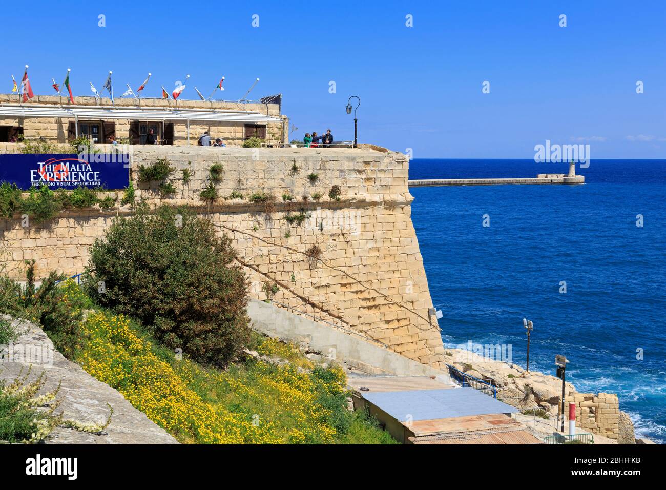 The Malta Experience, Fort St. Elmo Bastions, Valletta, Malta, Europe ...