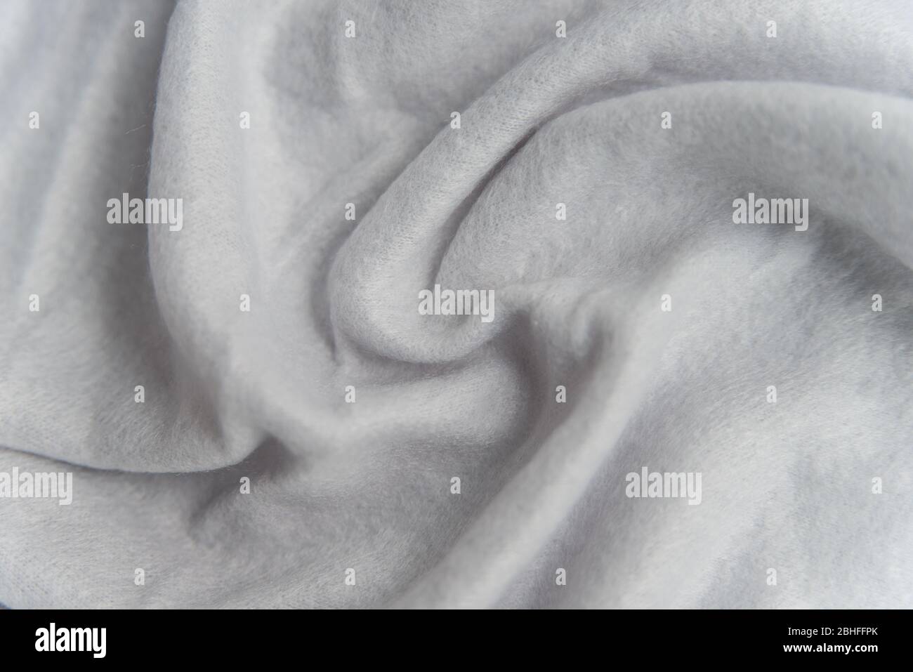 Gray fleece texture background Stock Photo - Alamy