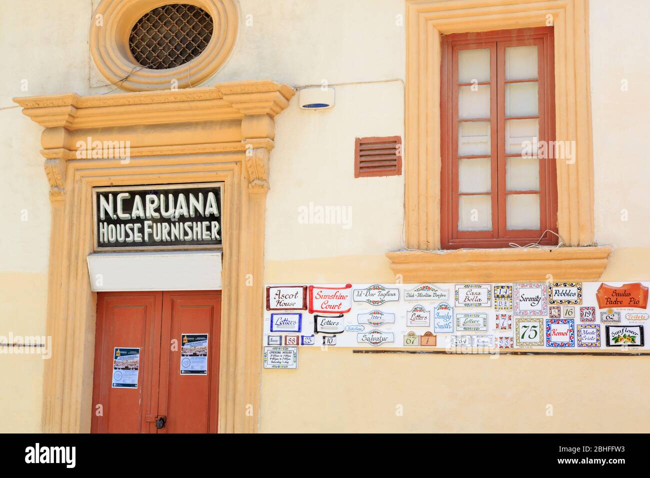 Merchant's Street, Valletta, Malta, Europe Stock Photo - Alamy