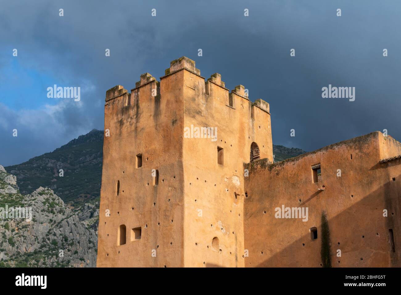 Chefchaouen kasbah fortress hi-res stock photography and images - Alamy