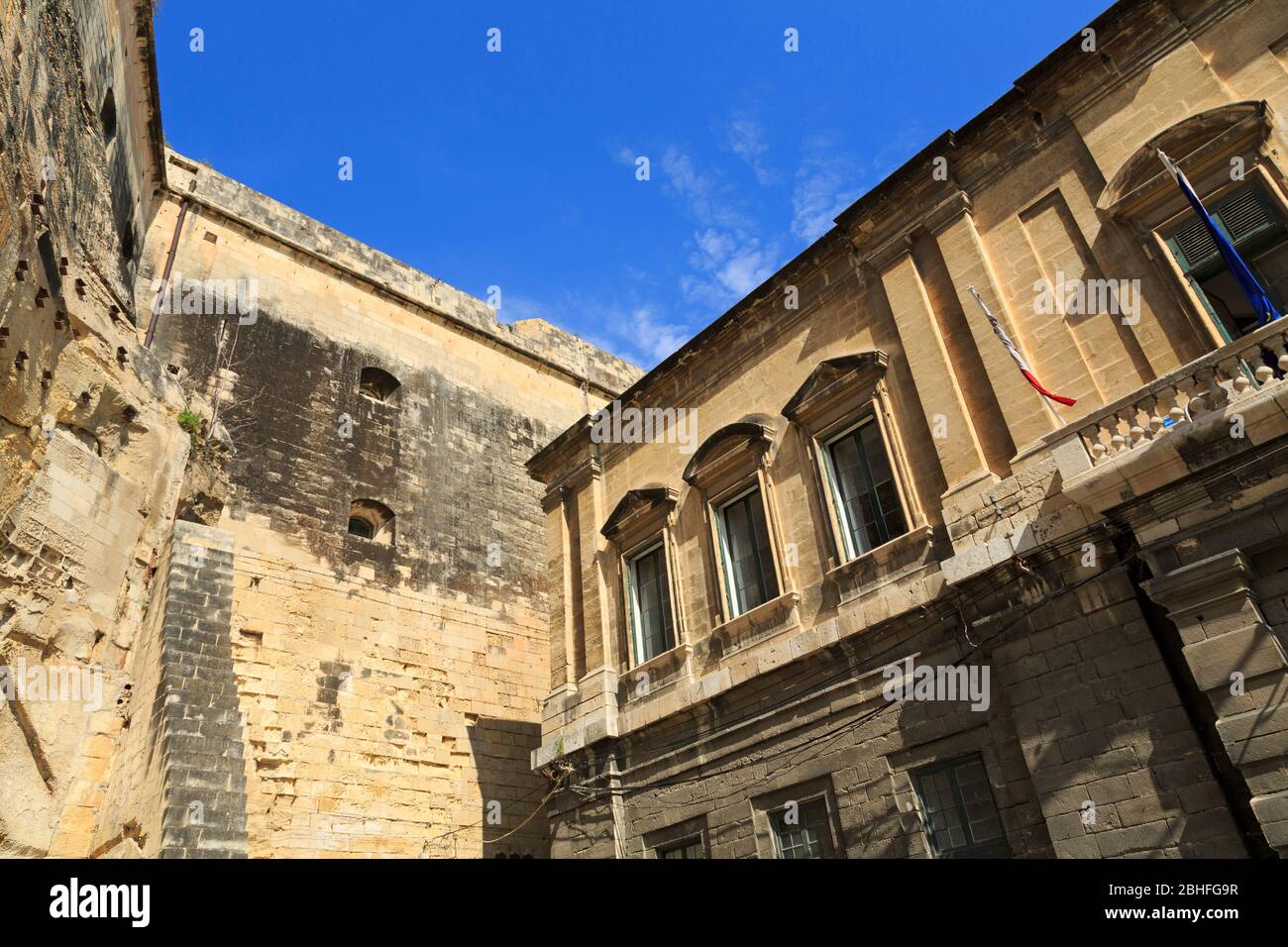 Custom House, Valletta, Malta, Europe Stock Photo - Alamy
