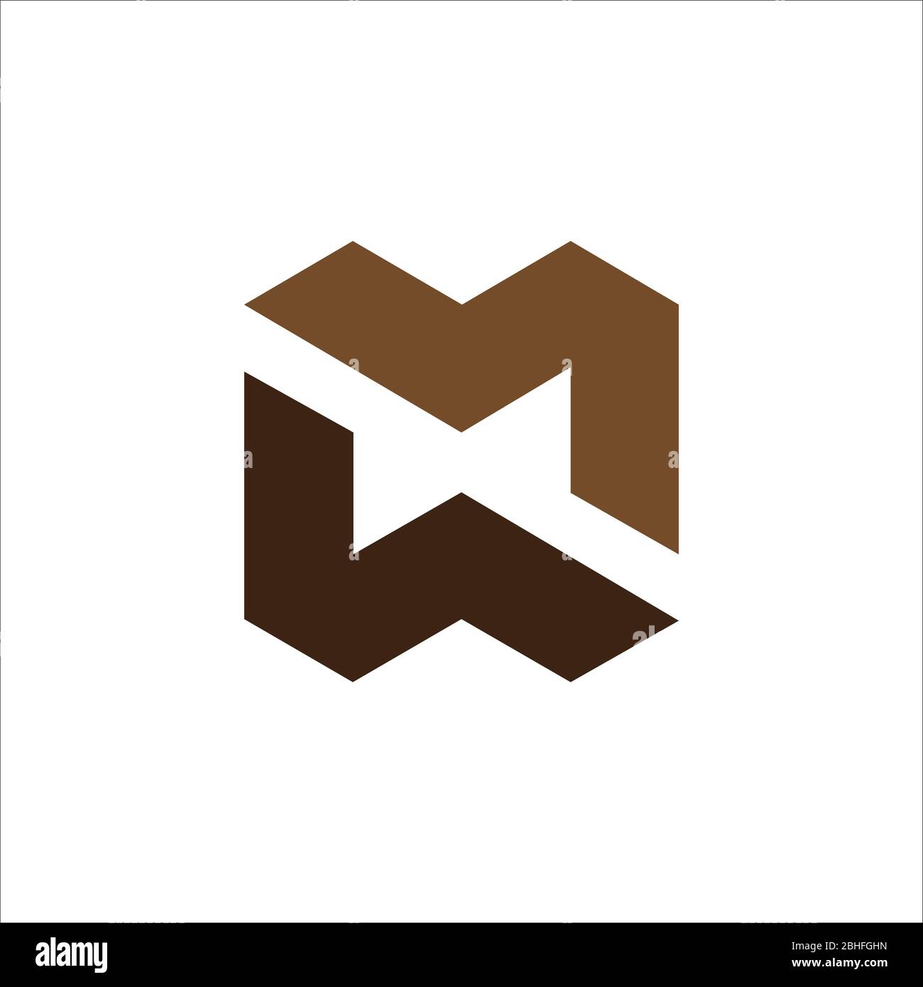 Initial letter wm logo or mw logo vector design template Stock Vector ...