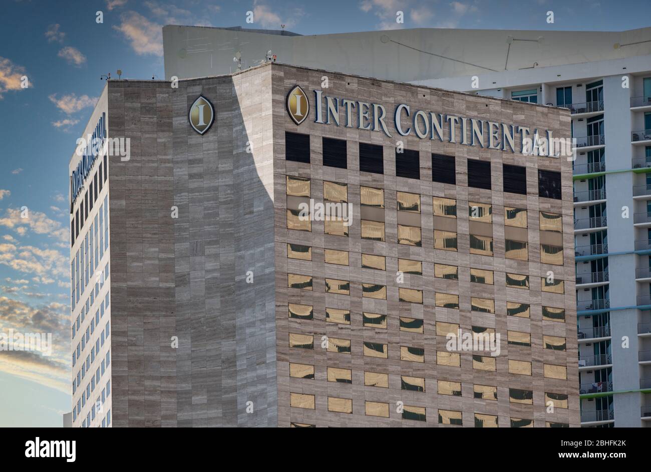 Hotel intercontinental miami hi-res stock photography and images - Alamy