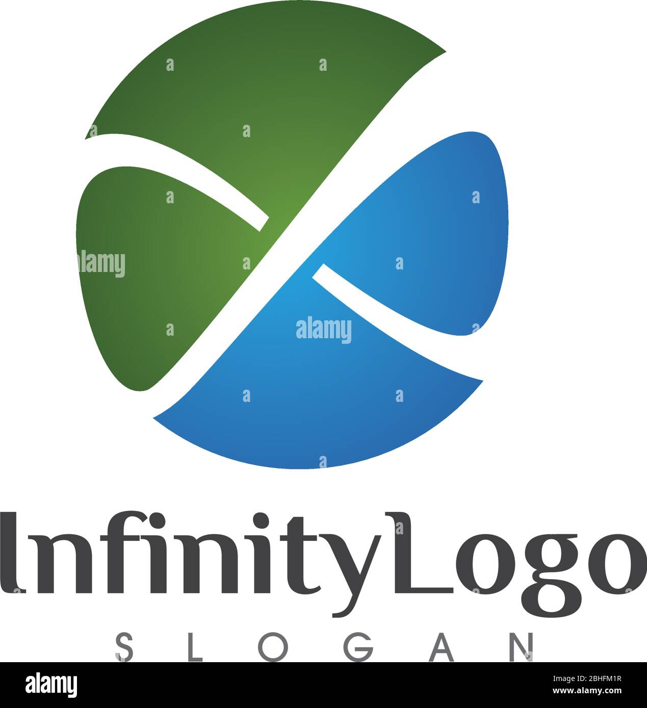 Infinity Design Vector icon illustration Logo template design Stock ...