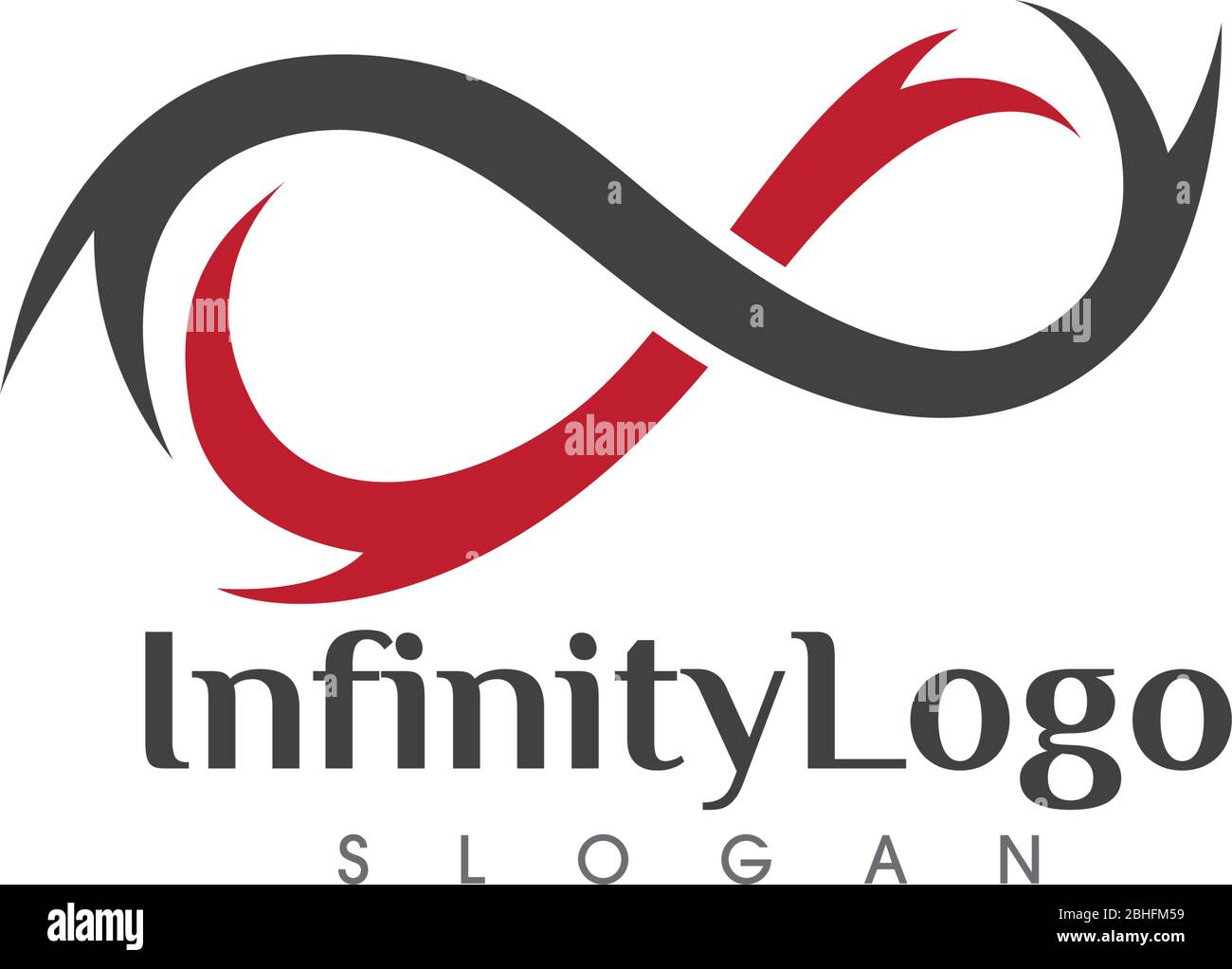 Infinity Design Vector icon illustration Logo template design Stock ...