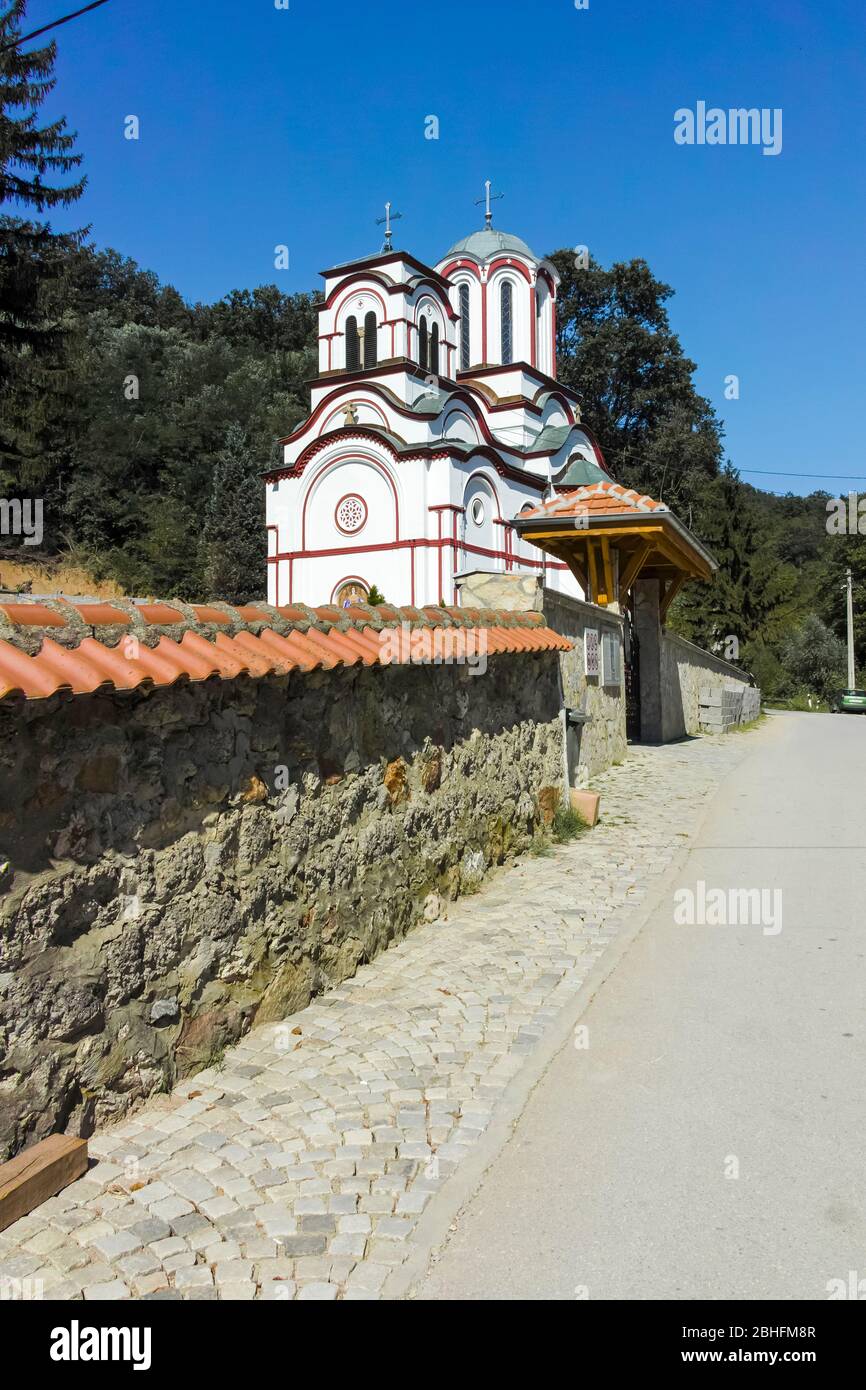 TUMAN MONASTERY, SERBIA - AUGUST 11, 2019: Medieval Tuman Monastery ...