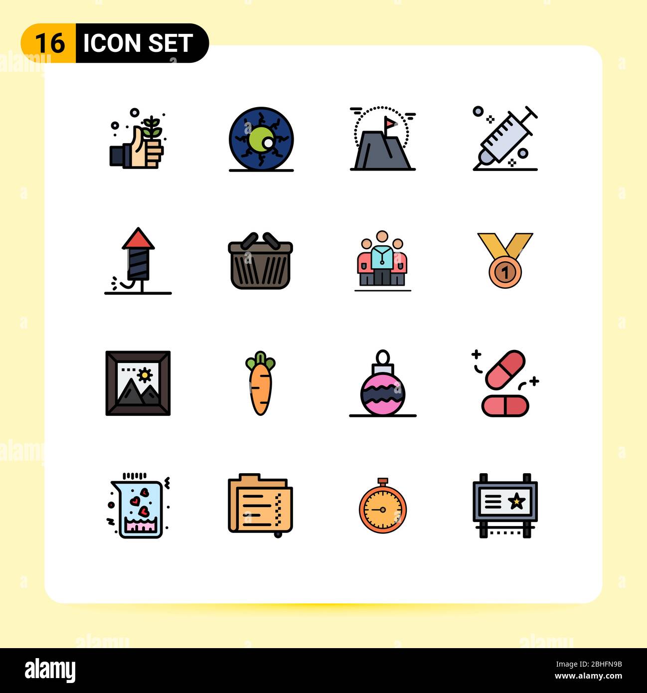 Picker basket Stock Vector Images - Alamy