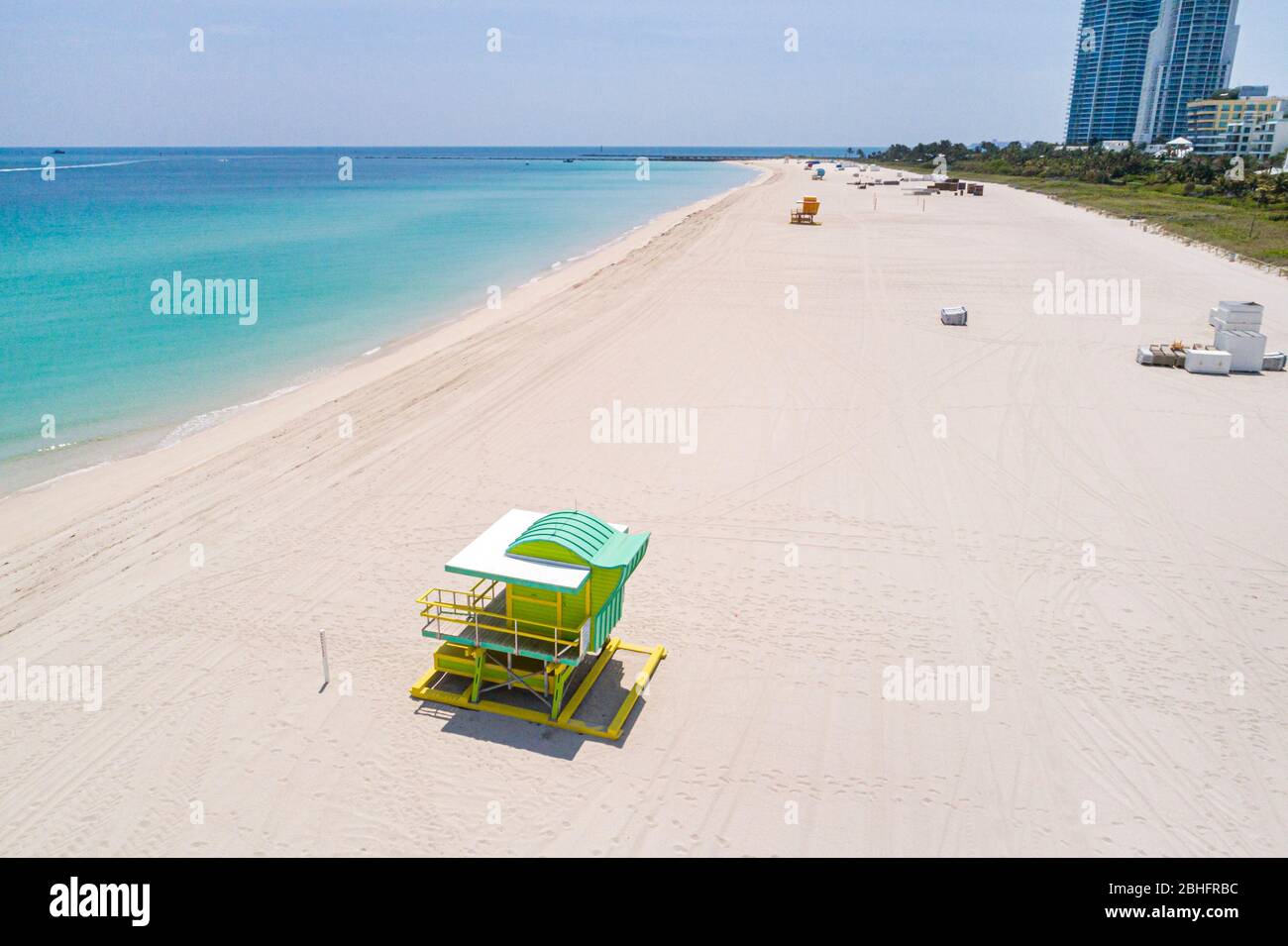 Miami Beach Florida,Atlantic Ocean water,South Beach,public,aerial ...