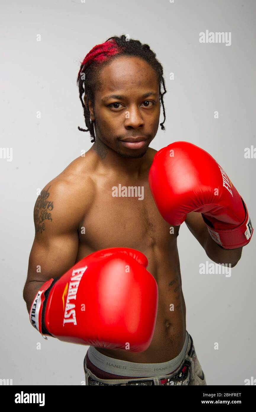 Boxer Rau'shee Warren poses during the Team USA Media Summit in Dallas ...