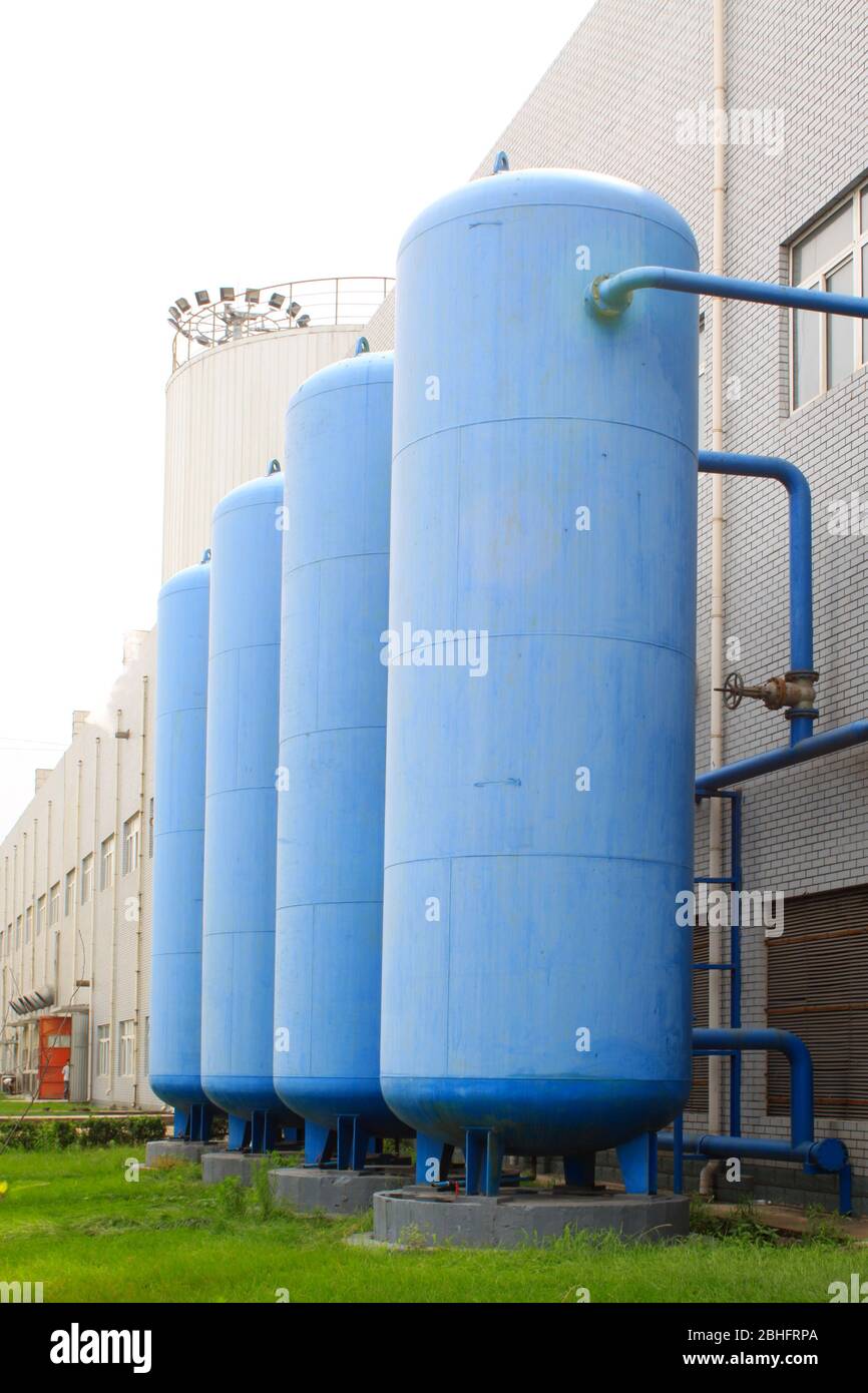 mechanical equipment in a facility Stock Photo - Alamy