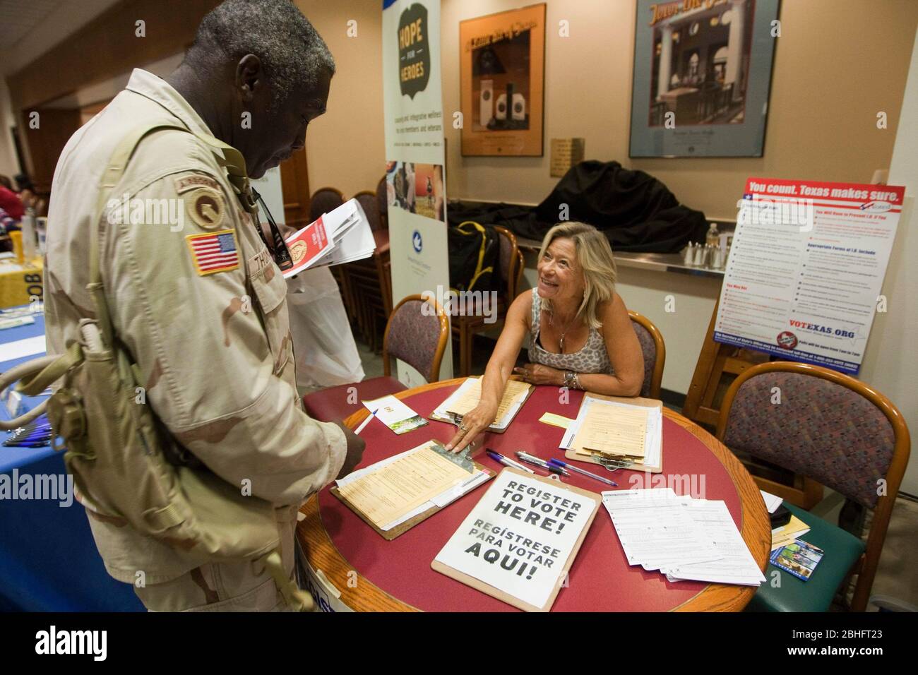 American military registration hi-res stock photography and images - Alamy