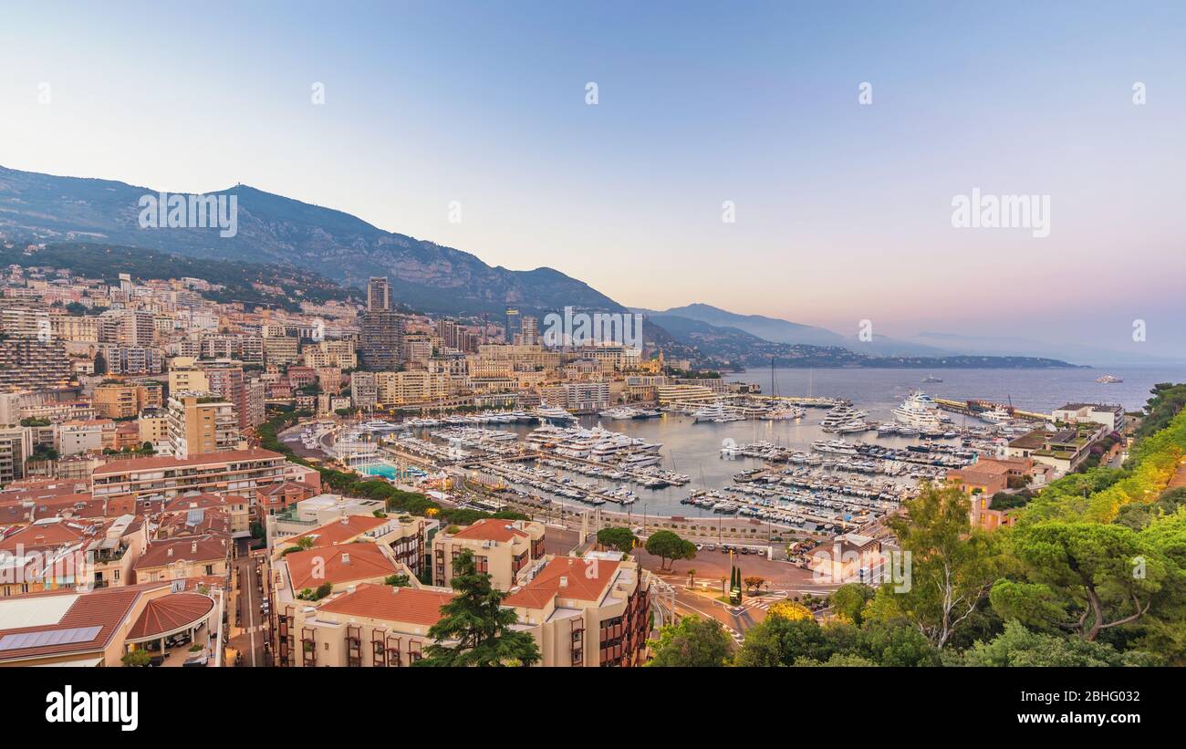 Monte carlo at dusk hi-res stock photography and images - Alamy