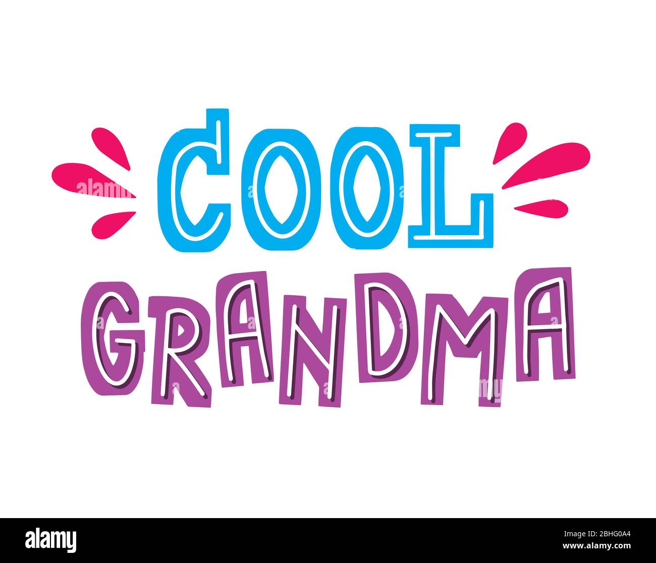 Grandma word art hi-res stock photography and images - Alamy