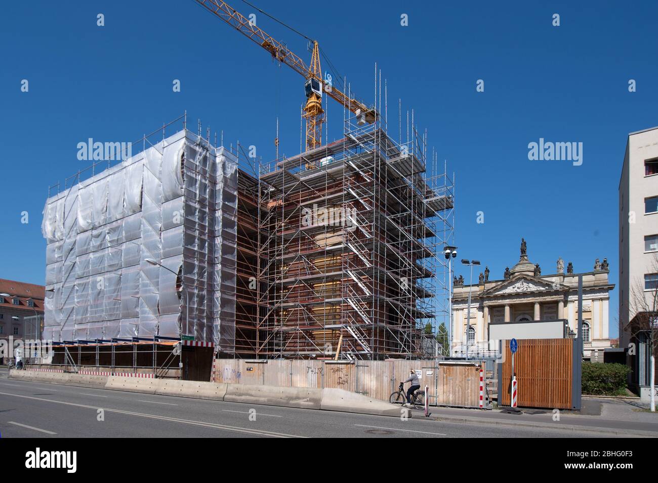 Major work of prussian baroque architecture hi-res stock photography ...